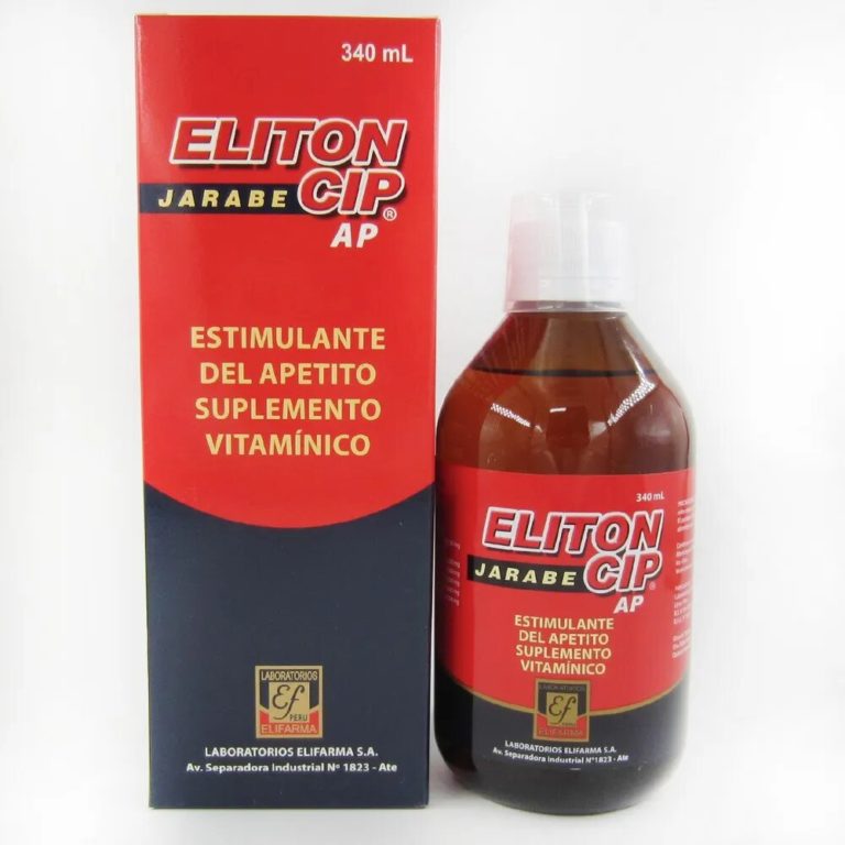 FRASCO 340 ML Eliton CIP AP Jarabe Requiere receta médica – MULTIFARMA ...